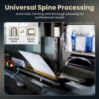 China HX365 Casing In Device Producing Square And Rounded Spines With Automatic Press Forming for sale