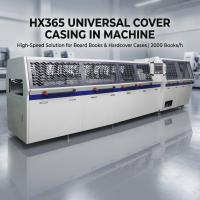 China HX365 Casing In Device Producing Square And Rounded Spines With Automatic Press Forming for sale