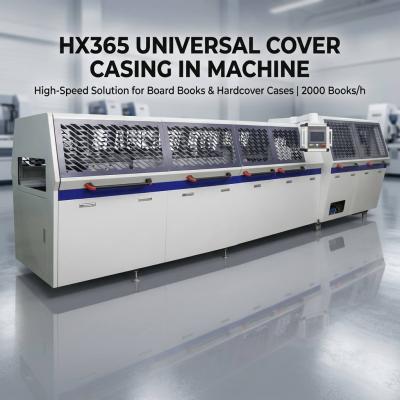 China HX365 High Speed Book Binding Machine Running Up To 2000 Books Per Hour Steadily for sale