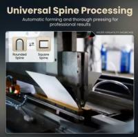 China HX365 Universal Cover Casing In Machine Suitable for Various Book Sizes and Types Ensuring Uniform Cover Attachment Every Time for sale