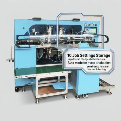 China HX36B Servo Driven Elastic Band Attaching Equipment Max Working Speed 2000 Pieces Per Hour for sale