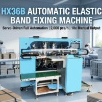 China Compact HX36B Elastic Band Fixer With 10 Preset Job Programs For Quick Specification Switching for sale