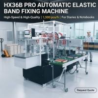 China HX36B PRO Elastic Closing Strap Attaching Equipment Stable High Quality Processing At 1500pcs/h for sale