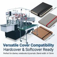 China HX36B PRO Notebook Finishing Machine Realizing Precise Elastic Closing Strap Fixing Procedure for sale