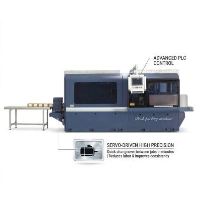 China Heavy Duty Book Stack Kraft Wrapper with Quick Changeover for Different Job Sizes for sale
