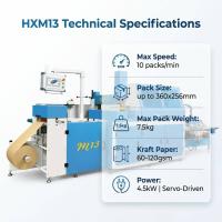 China HXM13 Industrial Packing Machine Supporting One Minute Fast Format Changeover for sale