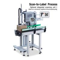 China HXTB100A Automatic Print And Apply Labeling Machine With 1200 PCS Per Hour Speed for sale