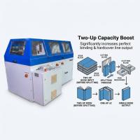 China Precision Book Block Splitting Saw Optimizing Two-Up Perfect And Hardcover Manufacturing for sale