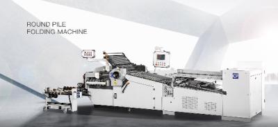China CP Round Pile Folding Machine Consistent Fabric Folding Performance Supporting Large Scale Textile Production for sale