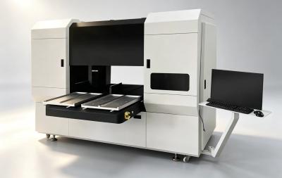 China The HXEP400 Book Edge Digital Printing Machine 4/8 Colors 2 Stations for hardcover notebook for sale