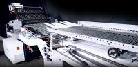 China High Speed Round Pile Folding Machine with Non Stop Round Pile Feeder for sale