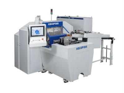 China HX150DH High Speed Three Knife Trimmer 4200 cuts/hour for Perfect Binding Line Book Block for sale