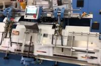 China Automatic End Sheet Pasting Paper Inserting Machine for Notebook Diary Lining for sale