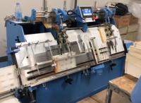 China Automatic End Sheet Pasting Paper Inserting Machine for Notebook Diary Lining for sale