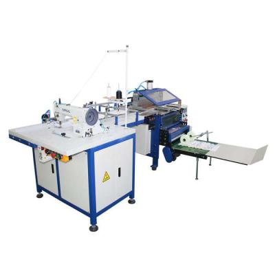 China Center Saddle Thread Sewing Inward Folding Machine for sale