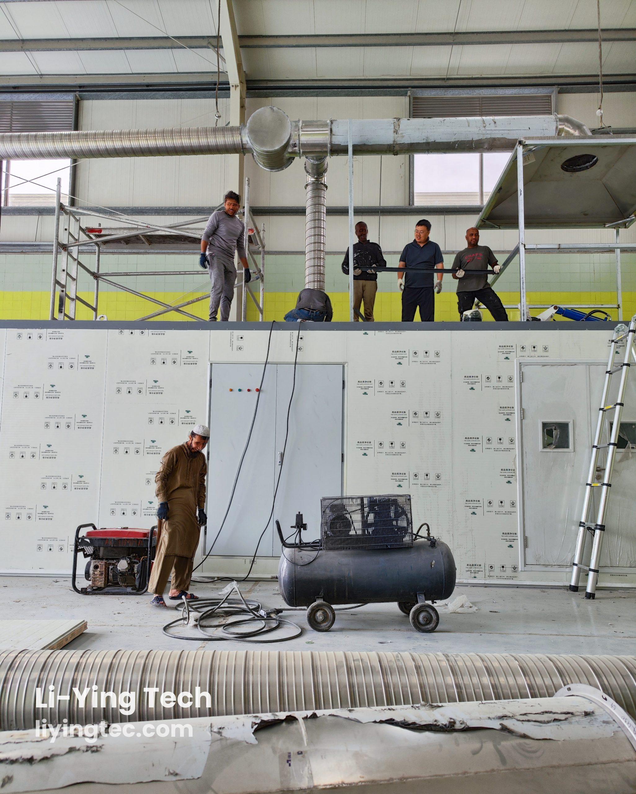 Infectious waste management system Installation in Middle East