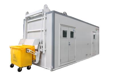 China Automatic Biomedical Waste Disposal Machine Management Equipment 300kg/h for sale