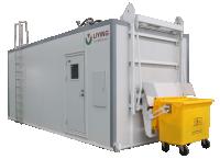 China Microwave Medical Waste Disposal Machine Treatment Solutions With Shredder for sale