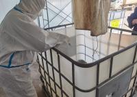 China Bio Medical Waste Shredder Sterilizer Disposal Machine 186KW 800kg/H for sale