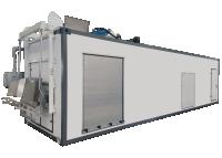 China Bio Pathological Medical Waste Disposal Machine Treatment System With Shredder 186KW for sale