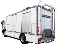 China Microwave Sterilization Medical Waste Disposal Vehicle For Health Clinic for sale