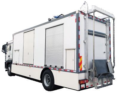 China Microwave Sterilization Medical Waste Disposal Vehicle For Health Clinic for sale