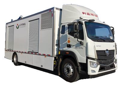China Mobile Medical Waste Treatment Vehicle Sterilization Station Trucks for sale