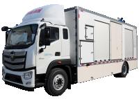 China Hospital Medical Waste Disposal Vehicle Truck 300kg/H 120kw for sale