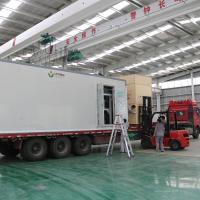 China Bio Pathological Medical Waste Disposal Machine Treatment System With Shredder 186KW for sale