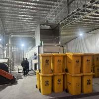 China Biomedical Hazardous Waste Equipment Integration Treatment System 600kg/H for sale