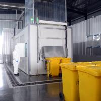 China Biomedical Hazardous Waste Equipment Integration Treatment System 600kg/H for sale