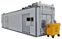 China IoT Centralized Bio Medical Waste Shredder Disposal Machine Plant for sale