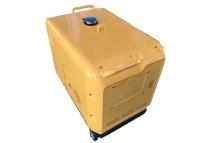 China Yellow 6kva Small Portable Generators Electric Genset 3000rpm 3600rpm for sale