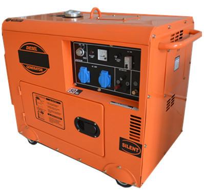 China Single Phase Soundproof Small Diesel Generators 220/230/240v 186FA for sale