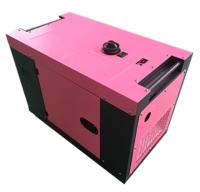 China 3 kva - 7kva Diesel Engine Small Portable Generators Movable With Wheels for sale