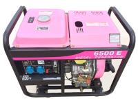 China Household 5kVA 6kVA Moveable Diesel Small Portable Generators With Wheels for sale
