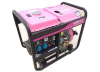 China Household 5kVA 6kVA Moveable Diesel Small Portable Generators With Wheels for sale