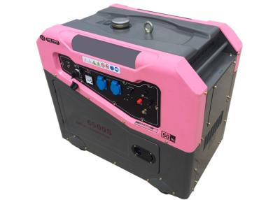 China Household 5kVA 6kVA Moveable Diesel Small Portable Generators With Wheels for sale
