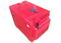 China Electric Start 5kVA Portablel Diesel Small Portable Generators , AC Single Phase Generators for sale
