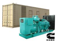 China 1000KW Cummins Diesel Generator container canopy power plant with ATS for sale