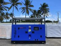 China 20KW 25KVA Diesel Generator Set with 50 Hz Frequency and 6200kg Steel Construction for Fixed Installation for sale