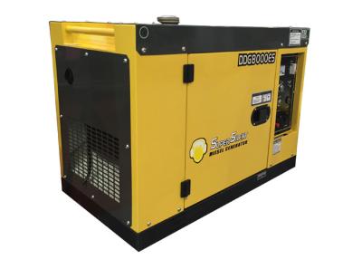 China Home Used 6kva Small Portable Generator Super Silent With Electric Auto Start for sale