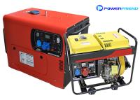 China Air cooled diesel engine generator 3 phase small power genset 5kw for sale