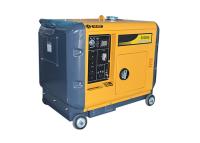 China AC 5kva Motor Small Portable Generators Diesel Electric Start for sale
