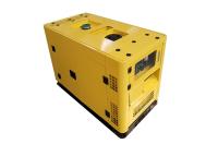 China Rated Power 10kva Red Color Small Diesel Engine Generator Low Fuel Consumption for sale