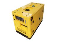 China Rated Power 10kva Red Color Small Diesel Engine Generator Low Fuel Consumption for sale