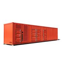China 40FT Container Silent Generator Set , 1000kw 1250kva Water Cooled Generator With Cummins Engine for sale