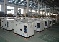 China 4 Stroke 7kva Electric Start Super Silent Small Portable Generators With Wheels for sale