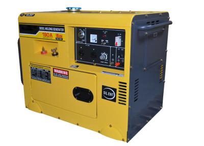 China Convient Carrier 190A Diesel Welding Generator Small Portable Super Silent Generator for sale