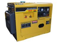 China Convient Carrier 190A Diesel Welding Generator Small Portable Super Silent Generator for sale
